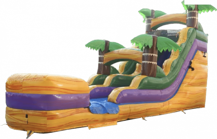 Tropical Slides - Nick’s 24 Hour Bounce Castles LLC